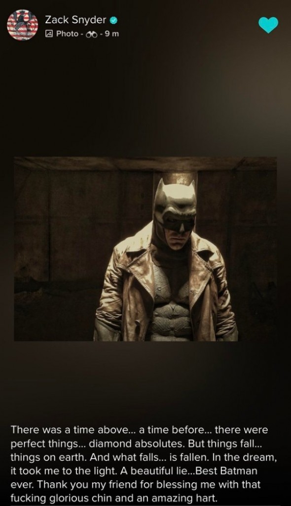 Zack Snyder Reveals New Image Of Ben Affleck’s Knightmare Batman ...