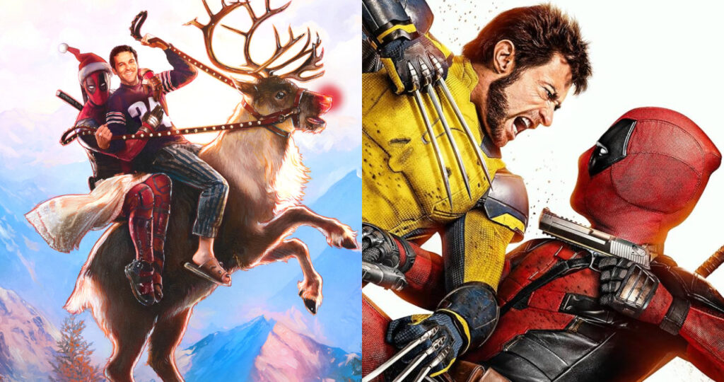 Ryan Reynolds Shares Set Photos From Secret Christmas-Themed Deadpool ...